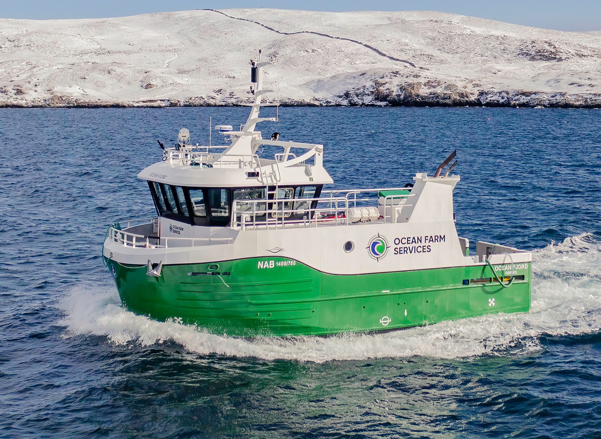 Ocean Farm Services newest addition Workboat ‘Ocean Fjord’ arrives from ...